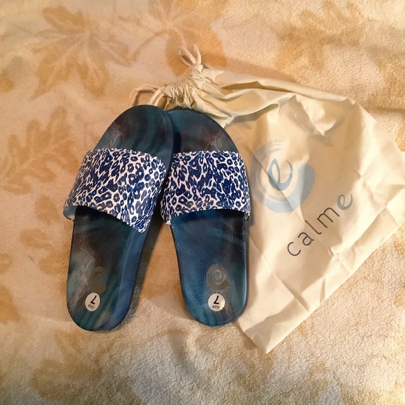 Johnny Was | Shoes | Johnny Was Calme Pool Slides | Poshmark